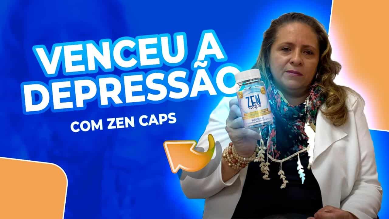 Zen Caps - Trate Ansiedade, Insônia e Depressão de forma natural