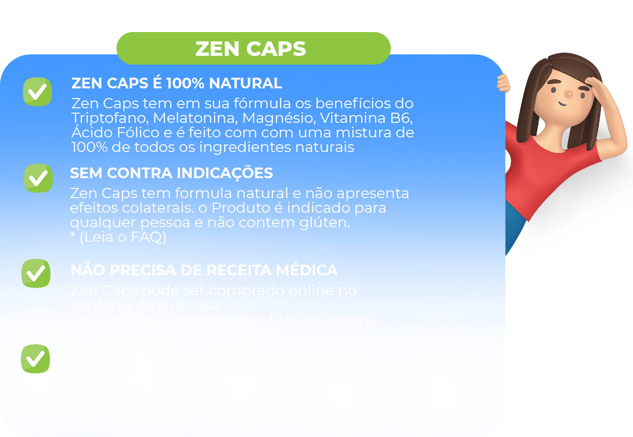 Zen Caps® - Liberte-se das Medicações Tarja Preta