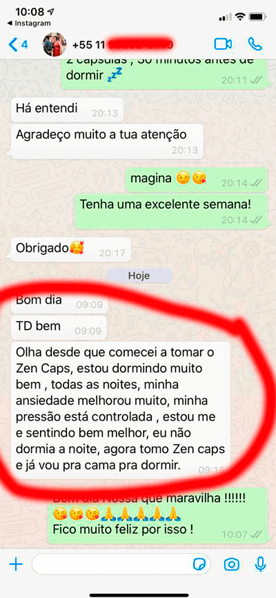 Zen Caps - Trate Ansiedade, Insônia e Depressão de forma natural